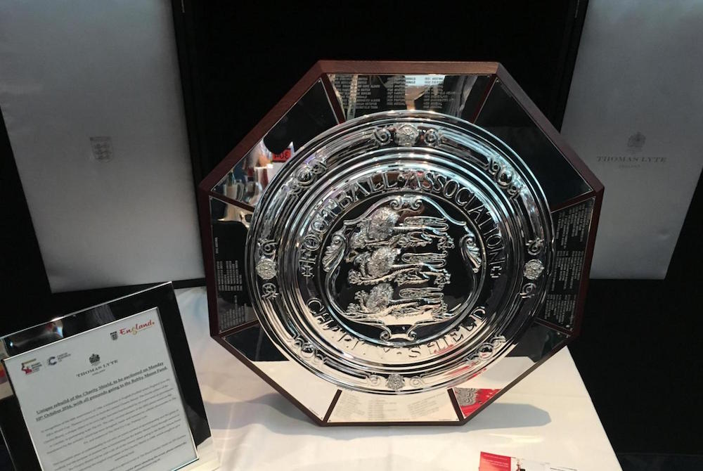 Thomas Lyte rebuild the original Charity Shield - Sports Industry Group