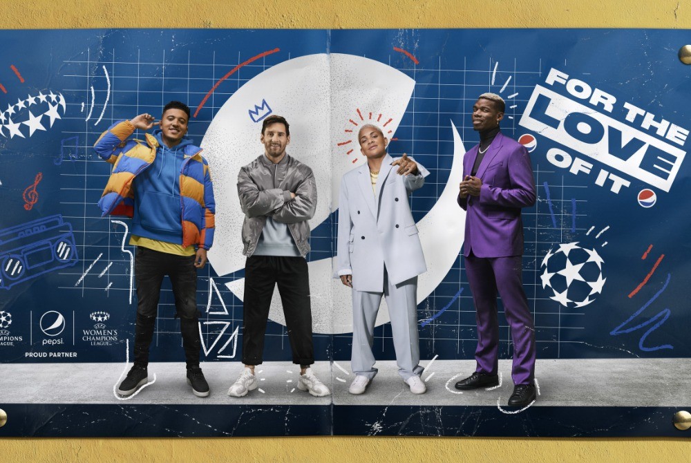 Pepsi Max Enlists Messi, Pogba & Sancho For Champions League Spot ...