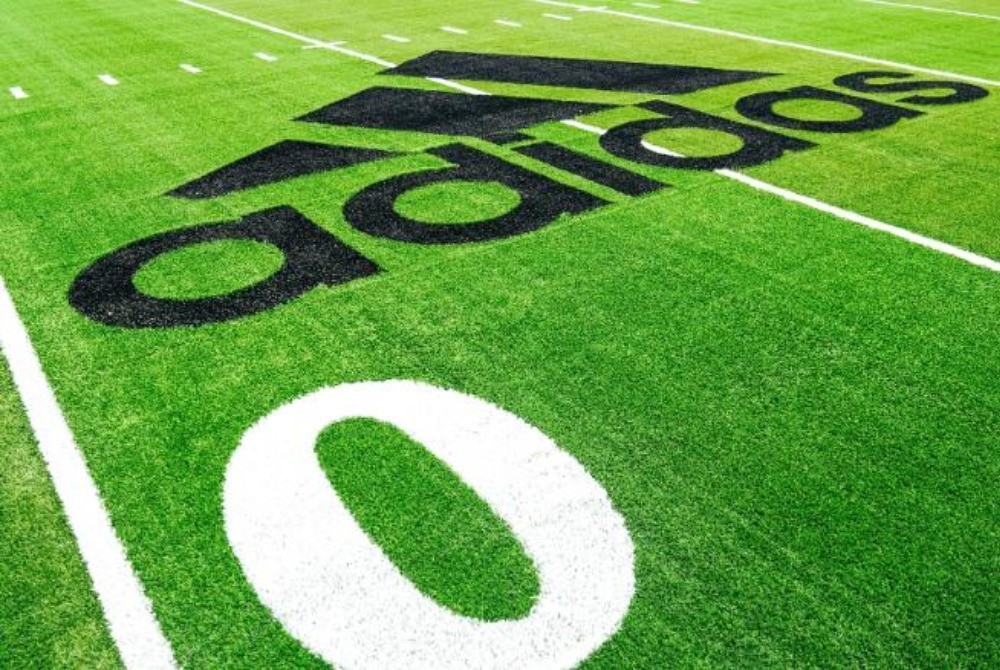 Adidas Makes American Football Field From 1.8m Plastic Bottles - Sport ...