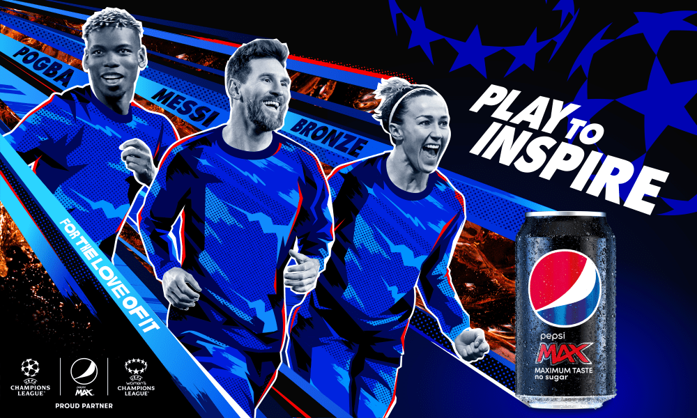 High-energy ‘play To Inspire’ Campaign Revealed By Pepsi Max - Sport ...