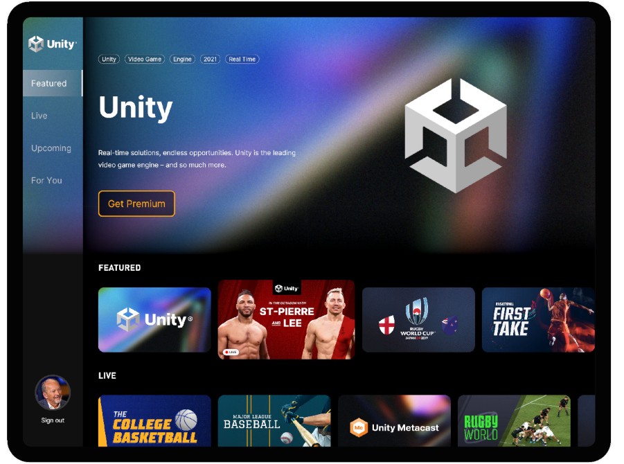 Unity Announce New 'unity Metacast' Platform - Sport Industry Group